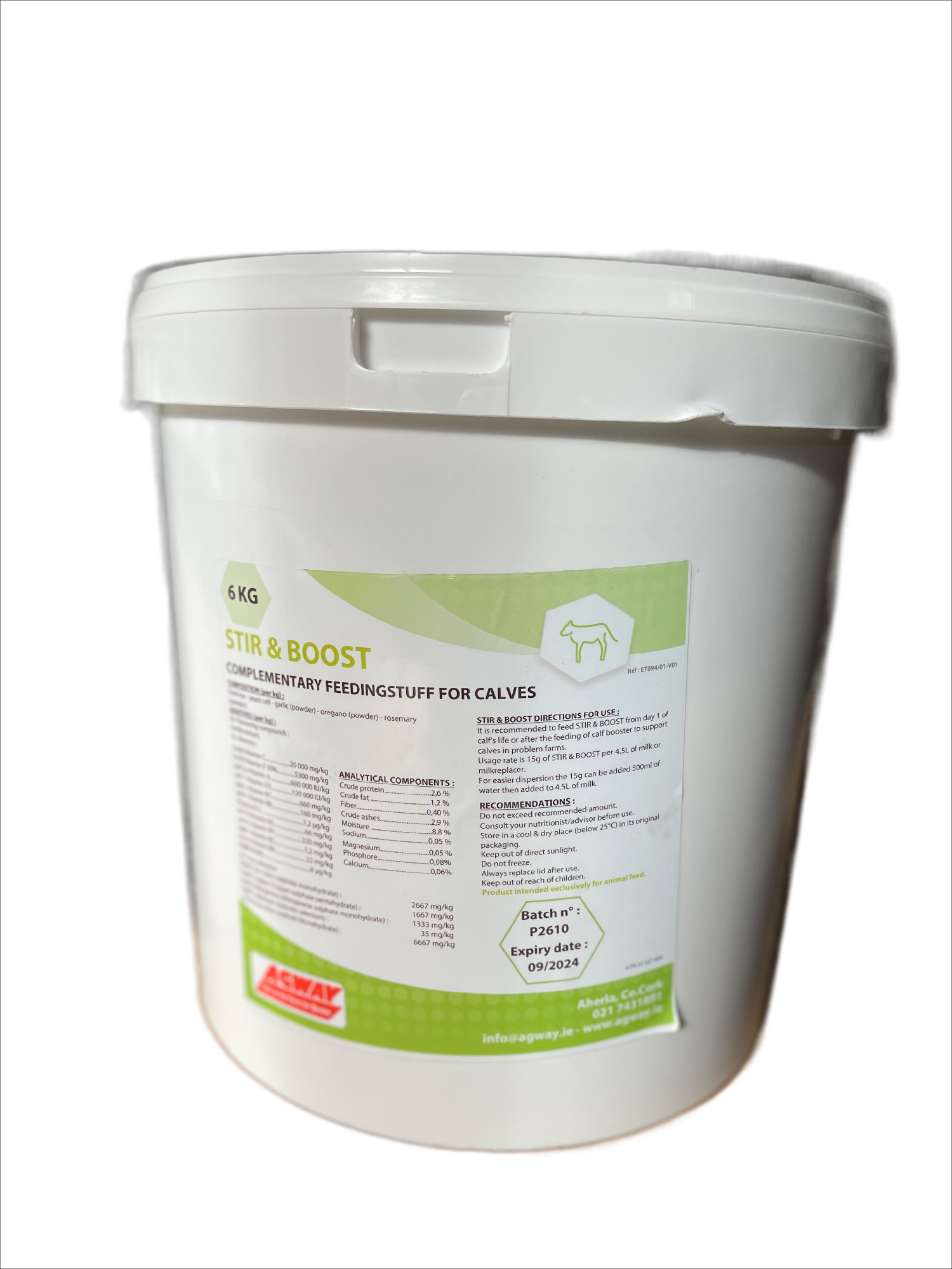 Stir & Boost – Feed Supplement for Calves from birth, specifically for ...